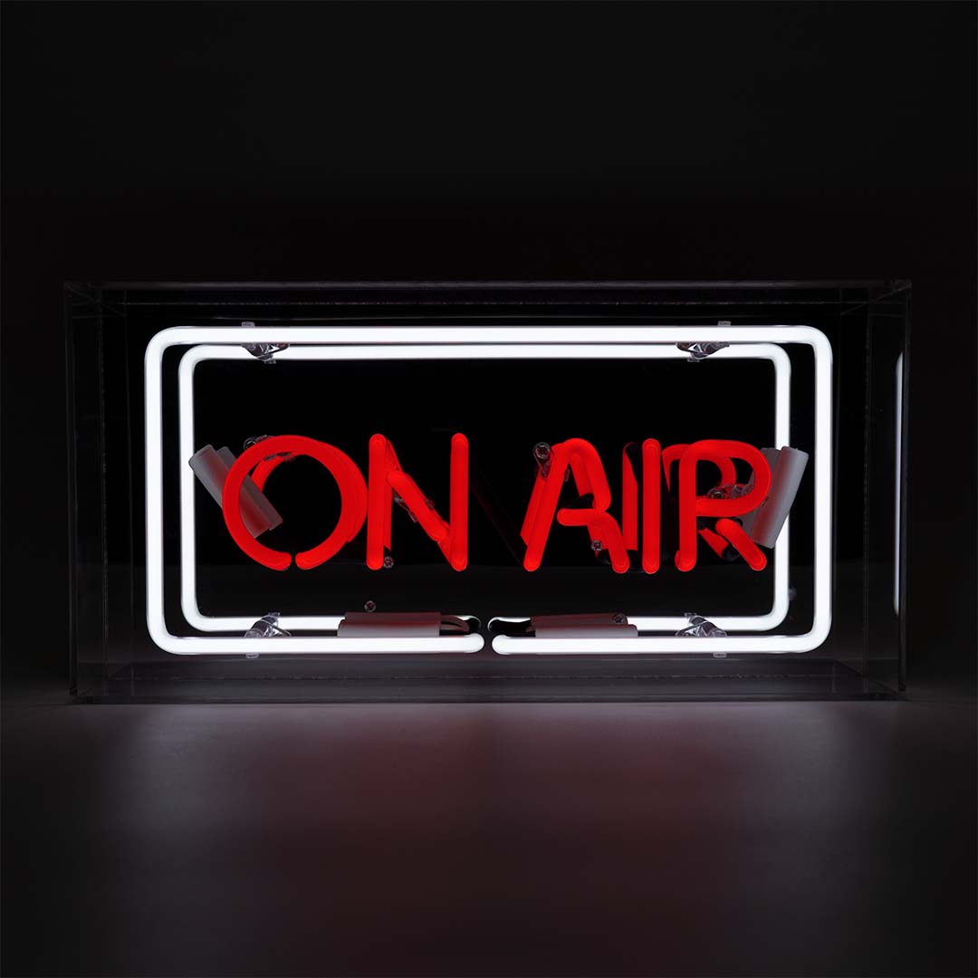 On Air Neon Sign | Quirky Lighting + Gifts