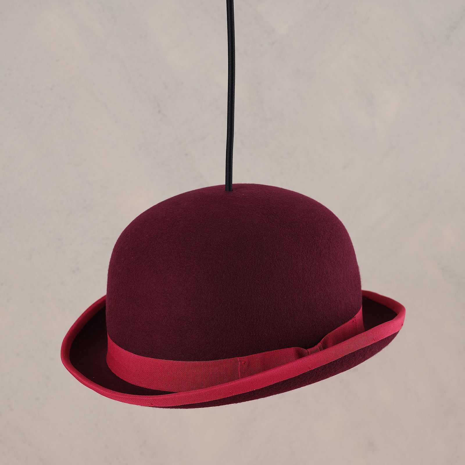 Jeeves Bowler Hat Pendant Light.