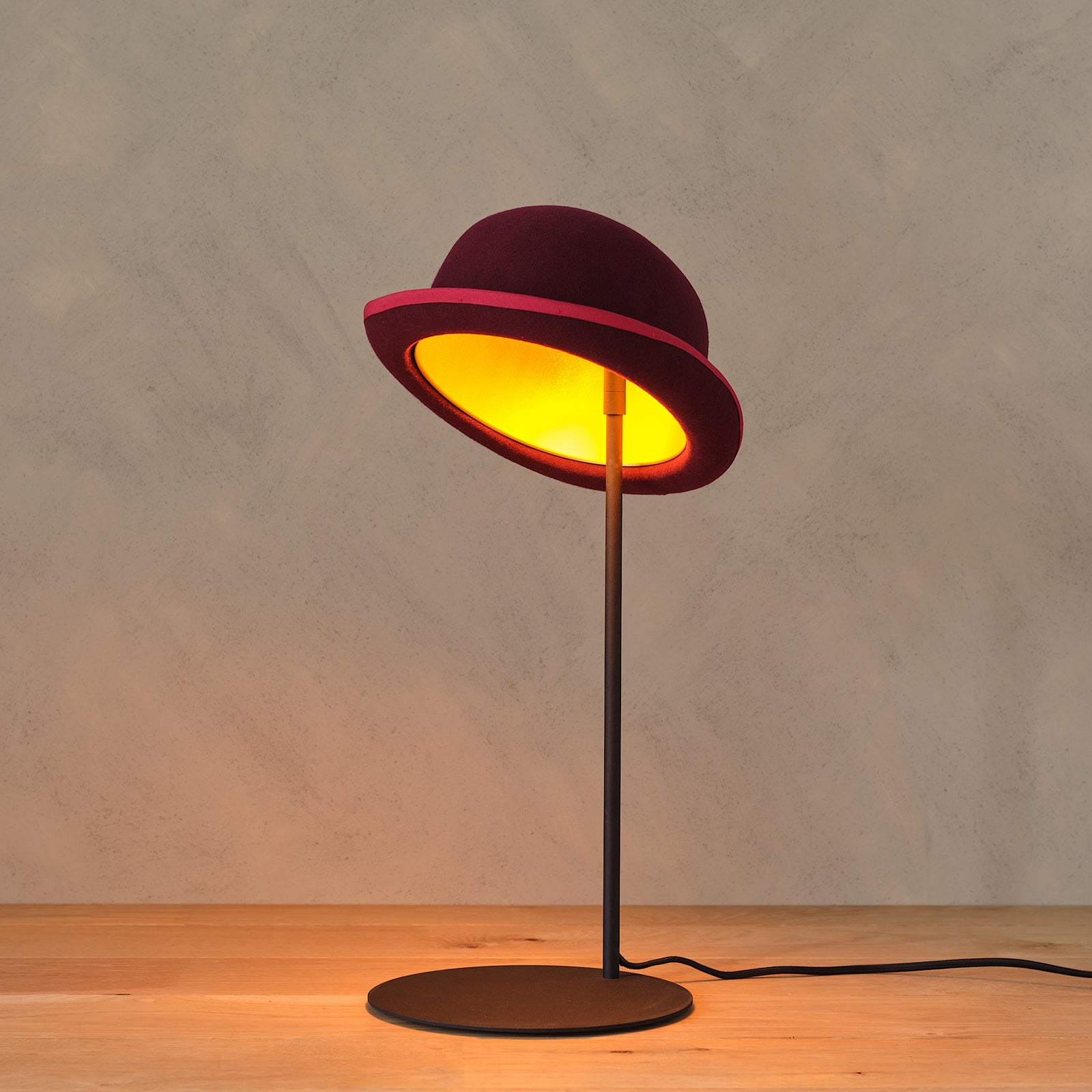 Jeeves Bowler Hat Table Lights.