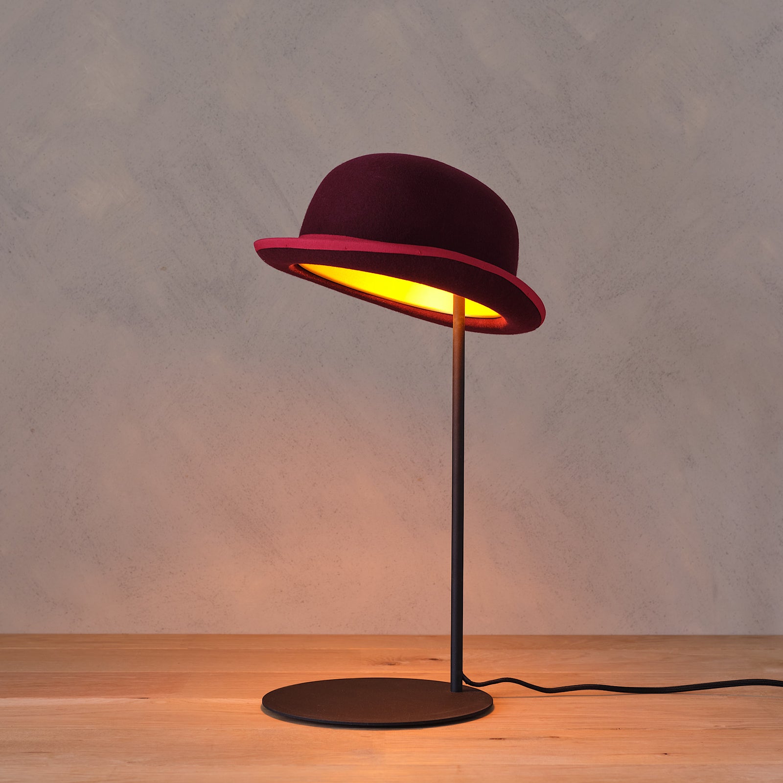 Jeeves Bowler Hat Table Lights.